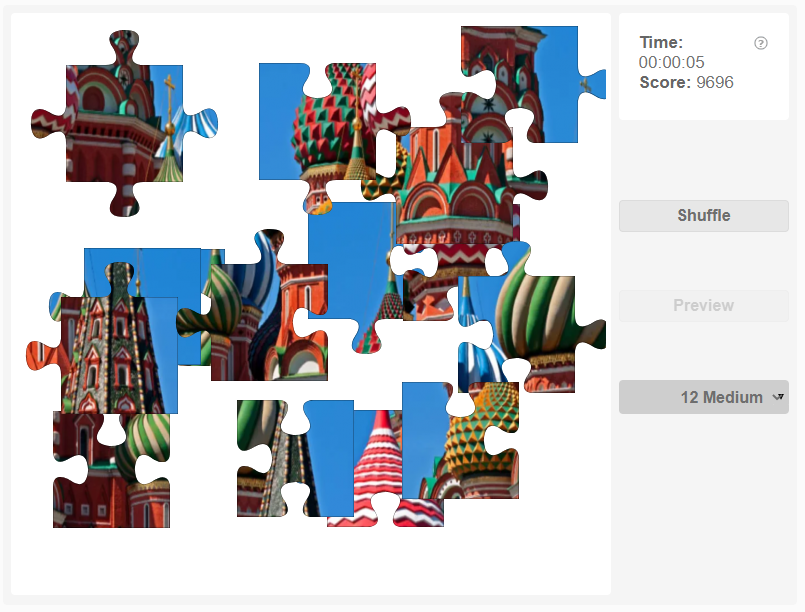 Puzzle - Saint Basil’s Cathedral | Olympiad tester