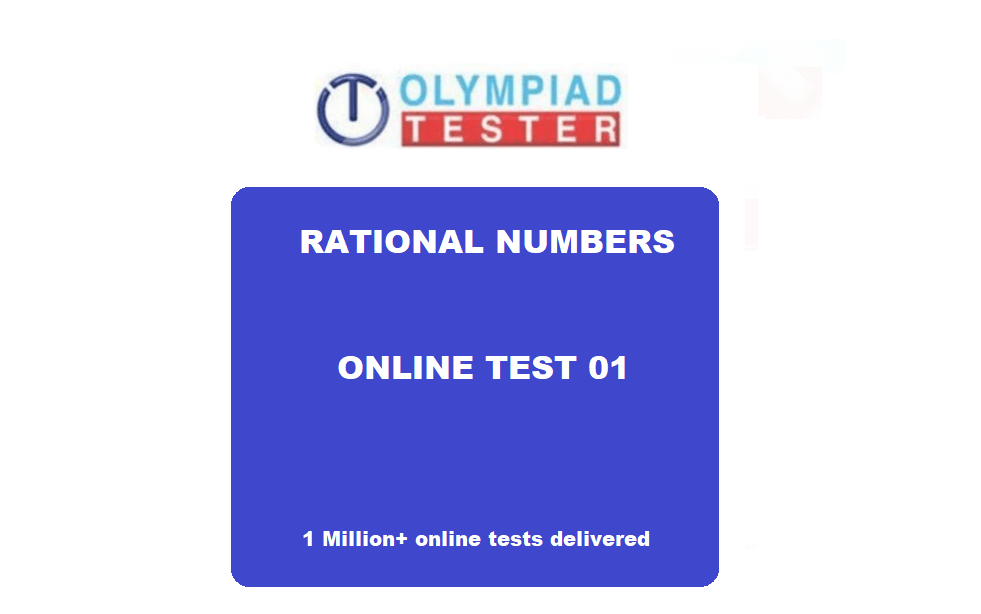 Class 7 Maths - Rational Numbers - Test 01 | Olympiad tester