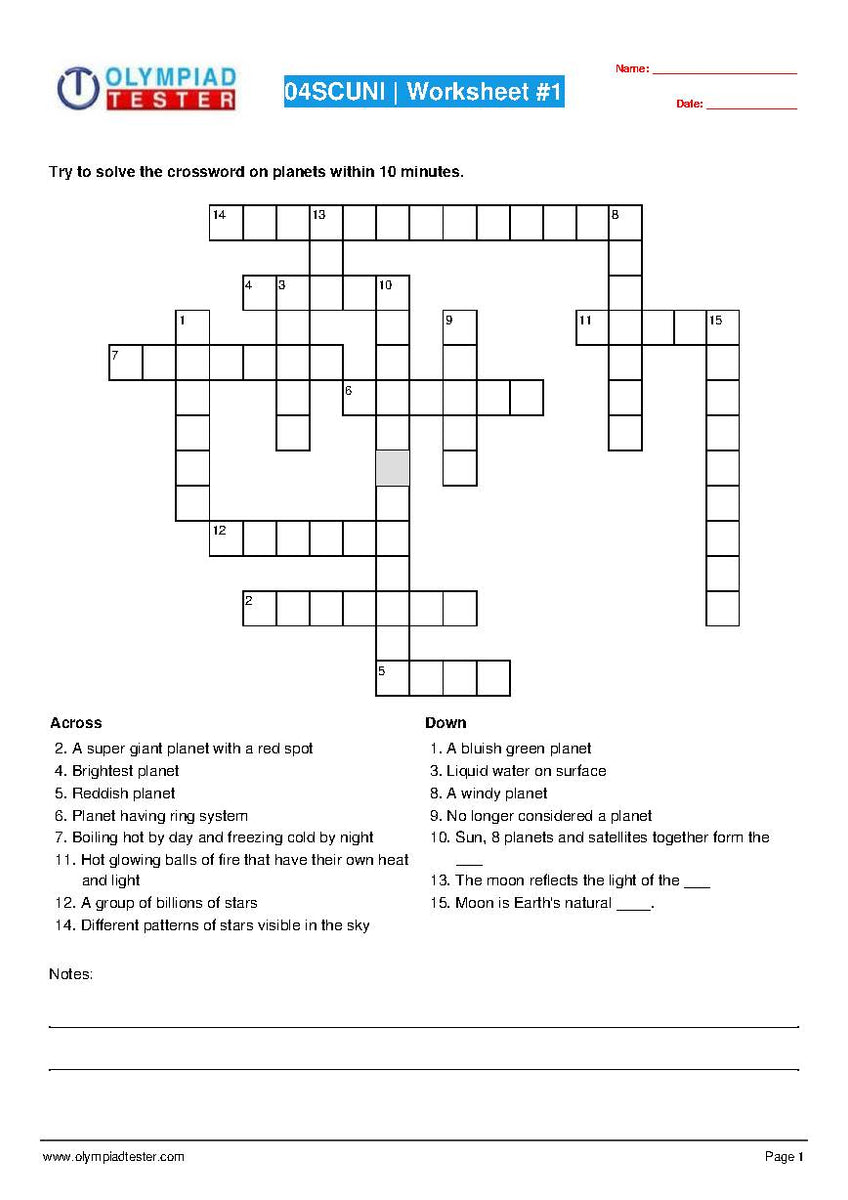 CBSE Class 4 Science HOTS Worksheets - Earth & Universe - Set 01 ...