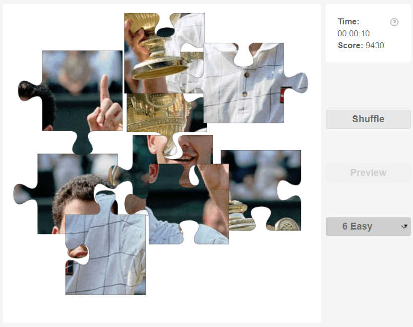 Online jigsaw puzzle - Identify the famous personality #16 | Olympiad ...