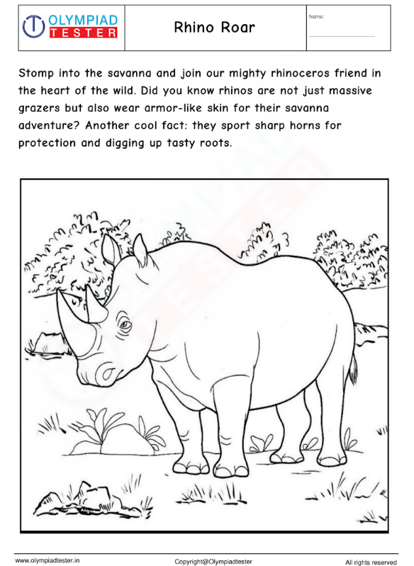 Free Kindergarten Worksheets - Animals 04 | Olympiad tester