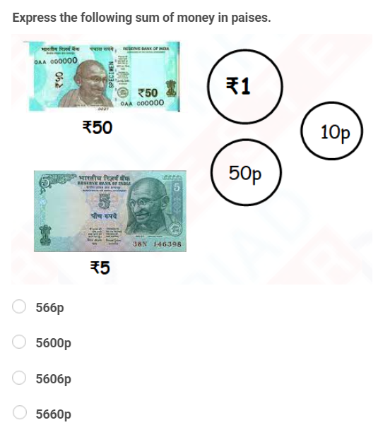 class 3 maths money worksheet | Olympiad tester