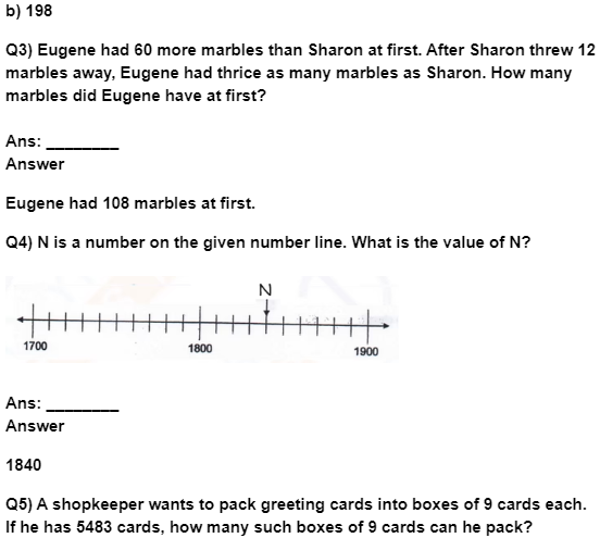 Class 4 IMO Computation Operations | Olympiad tester Class 4 IMO Computation Operations | Olympiad tester