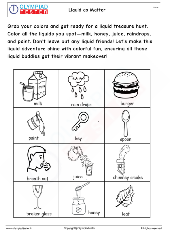 Science Fun Worksheets