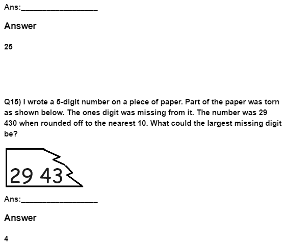 Class 4 Maths - Number System - Set 09 | Olympiad tester
