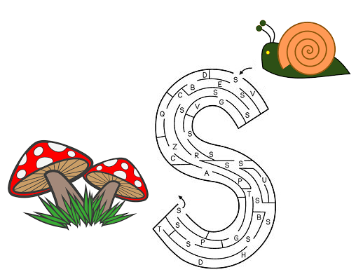 Letter S Maze | Olympiad tester