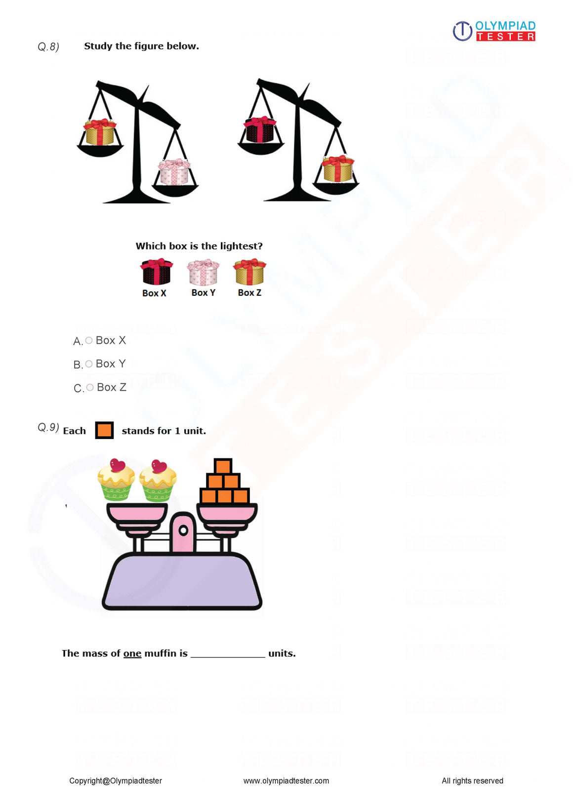 Best Class 1 Study Material– Tagged "IMO Worksheets"– Olympiad tester