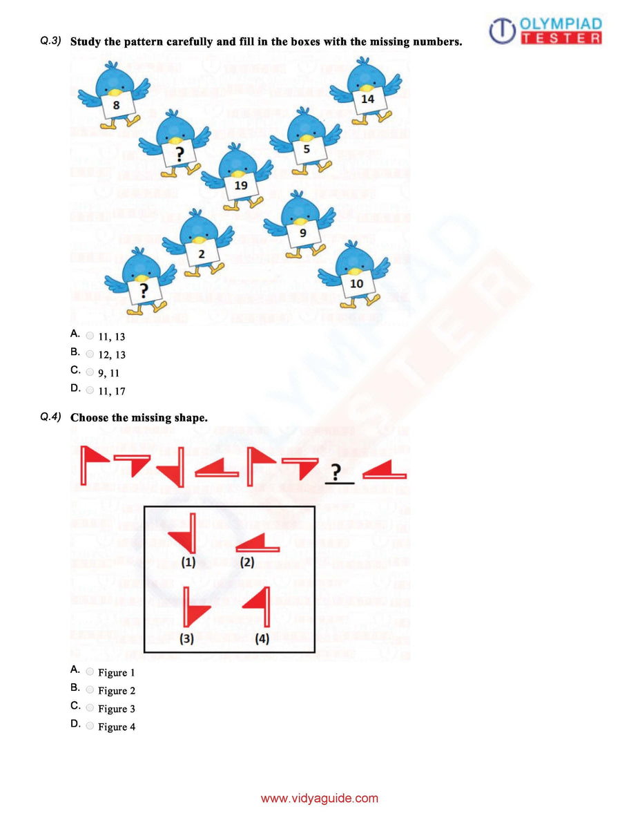 Class 1 Maths HOTS Questions - Subtraction #01 | Olympiad tester