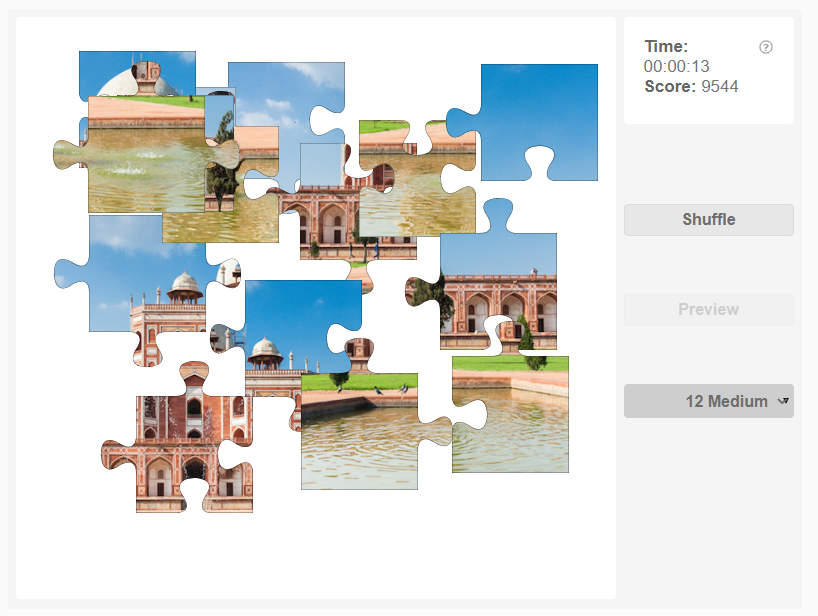 Puzzle - Humayun's tomb | Olympiad tester