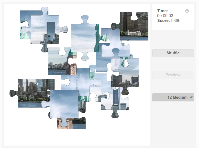 Puzzle - Statue Of Liberty | Olympiad tester