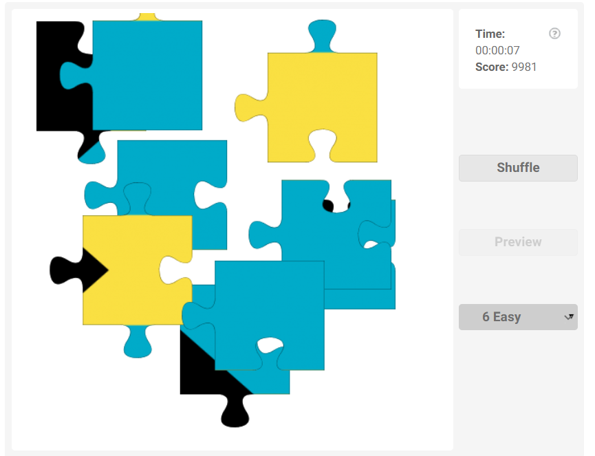 Online jigsaw puzzle - Country flag of Bahamas | Olympiad tester