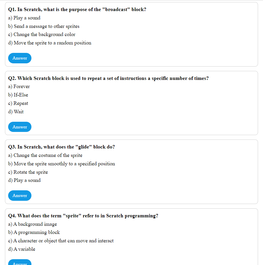Cyber Olympiad Class 10 - Sample question paper 12 | Olympiad tester