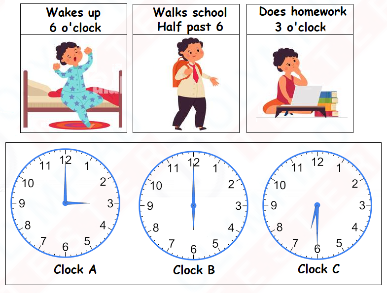 Class 1 Maths Olympiad sample test on Time | Olympiad tester