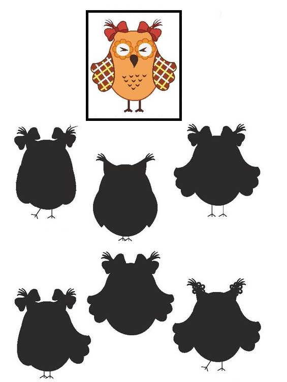 Shadow matching Worksheet #39 | Olympiad tester