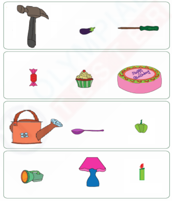 Weighty Decisions: Circle the Heaviest Object in Each Row | Olympiad tester