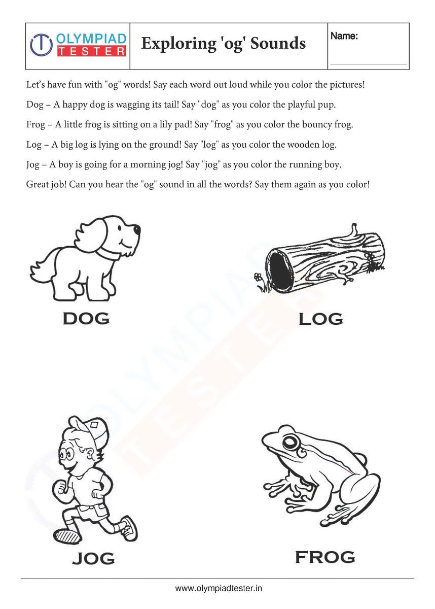 Kindergarten English Worksheets - 400 +engaging worksheets | Olympiad ...