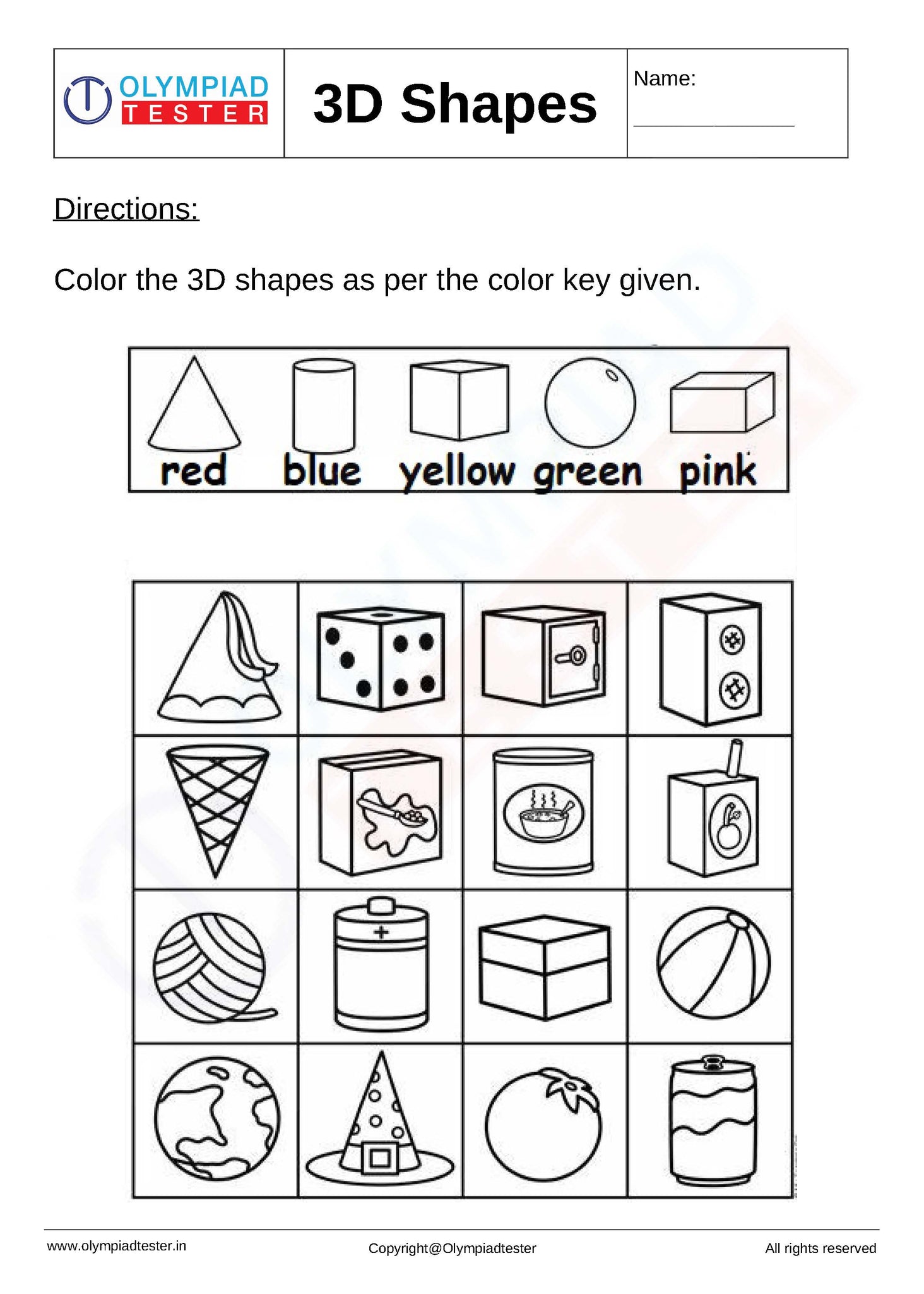UKG Maths Worksheets | 300 Printable Mathematics Worksheets for UKG ...