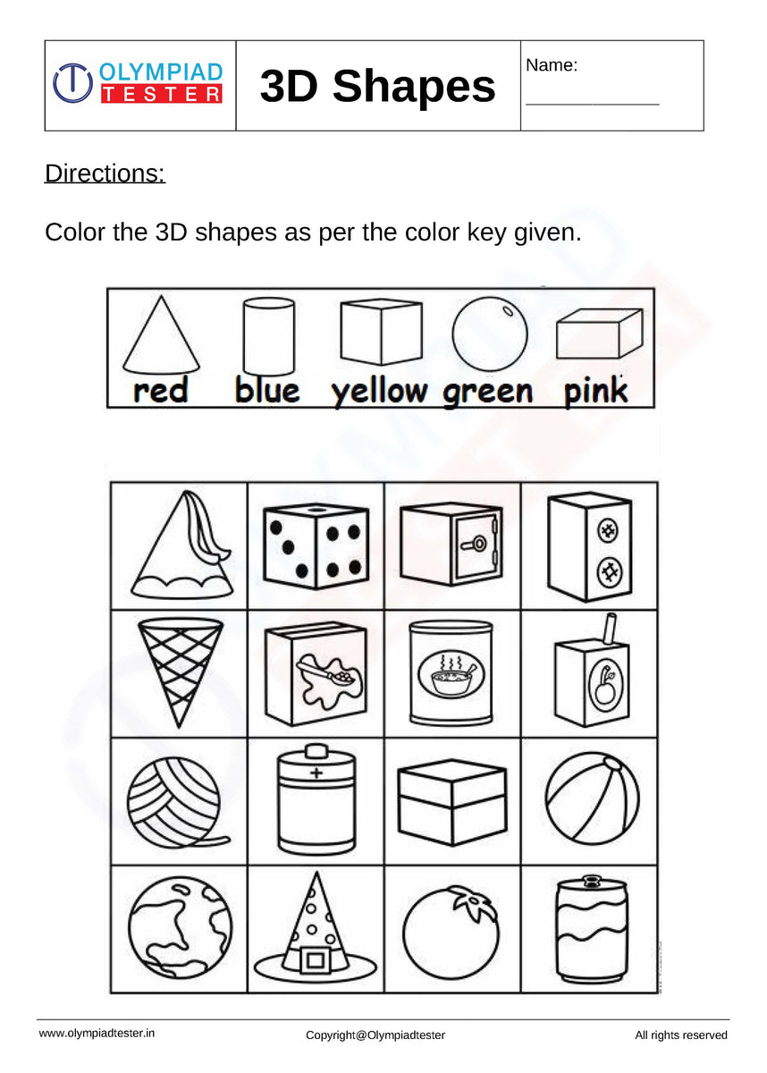 UKG Maths Worksheets | 300 Printable Mathematics Worksheets for UKG ...