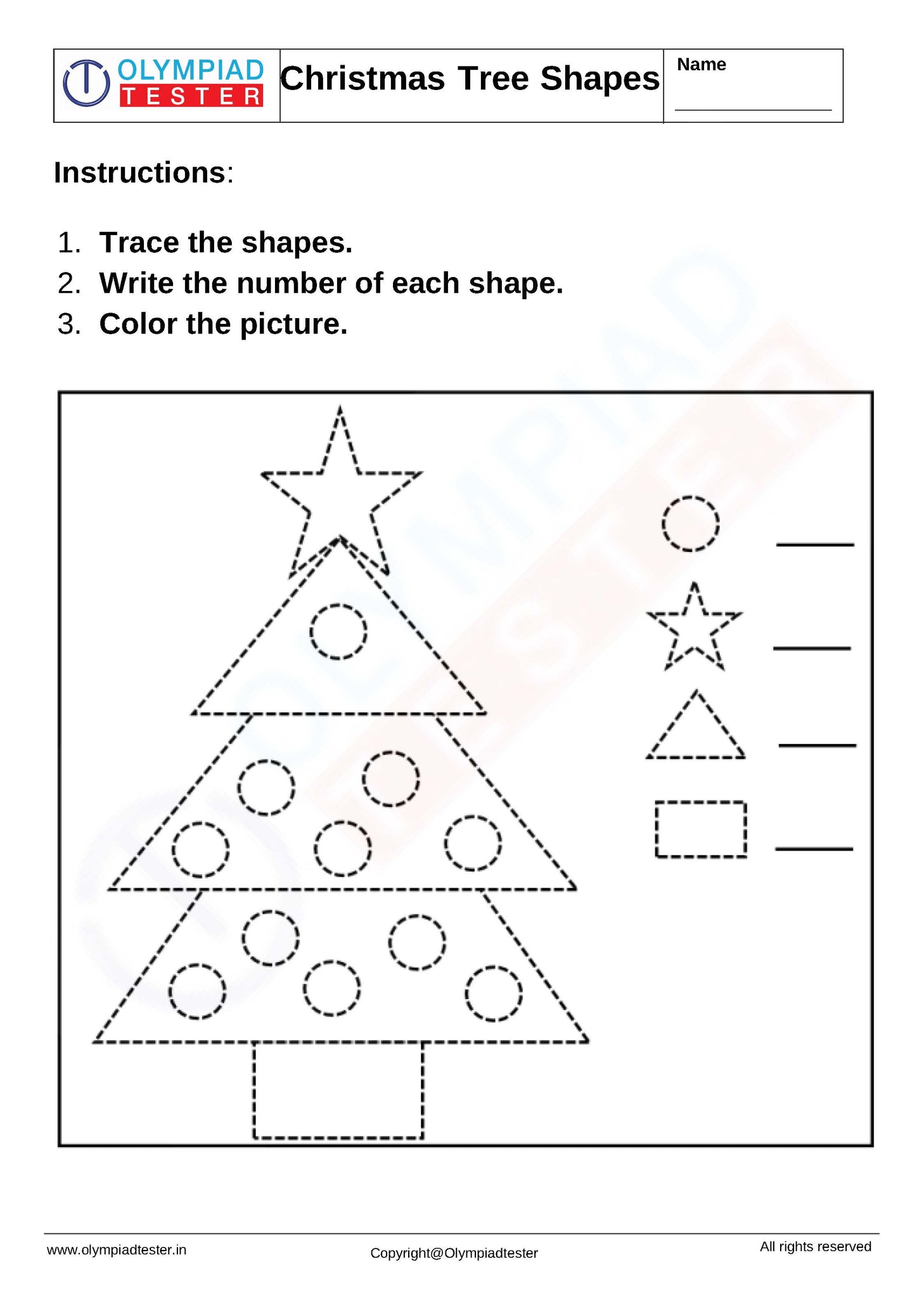 UKG Maths Worksheets | 300 Printable Mathematics Worksheets for UKG ...