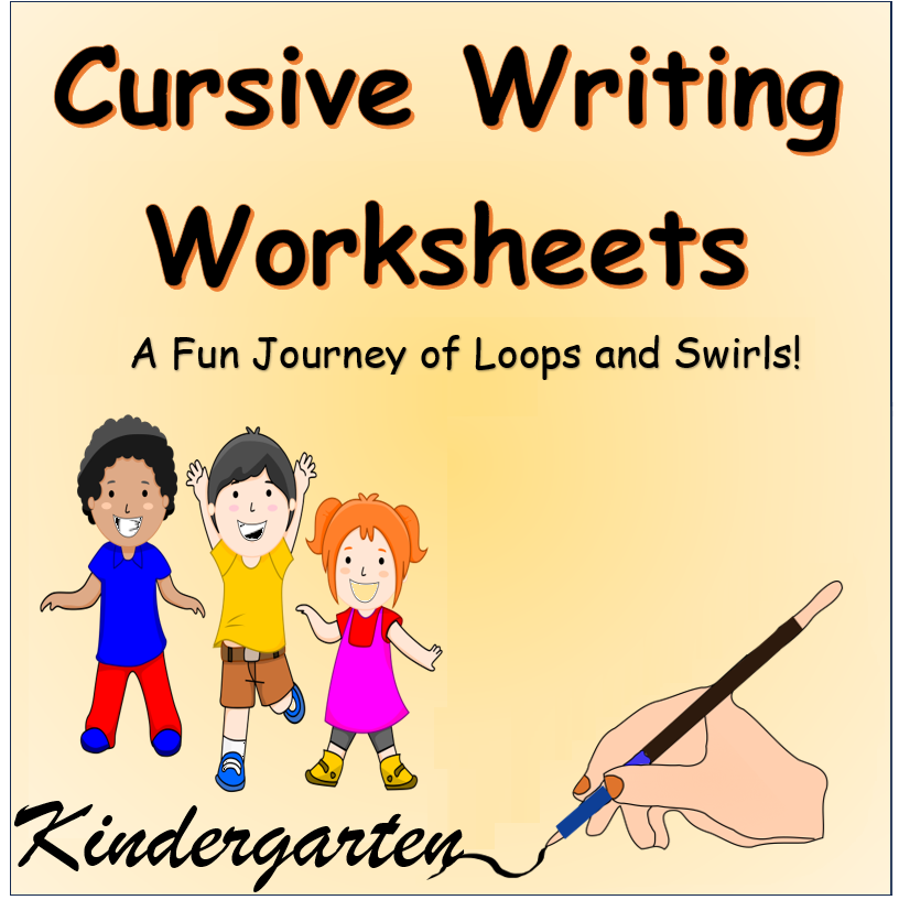 Cursive Writing Worksheets for Kindergarten | Olympiad tester