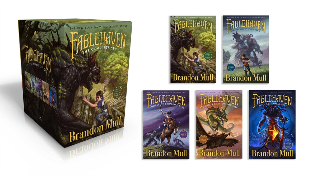 Fablehaven Complete Set (Boxed Set): Fablehaven; Rise of the Evening ...