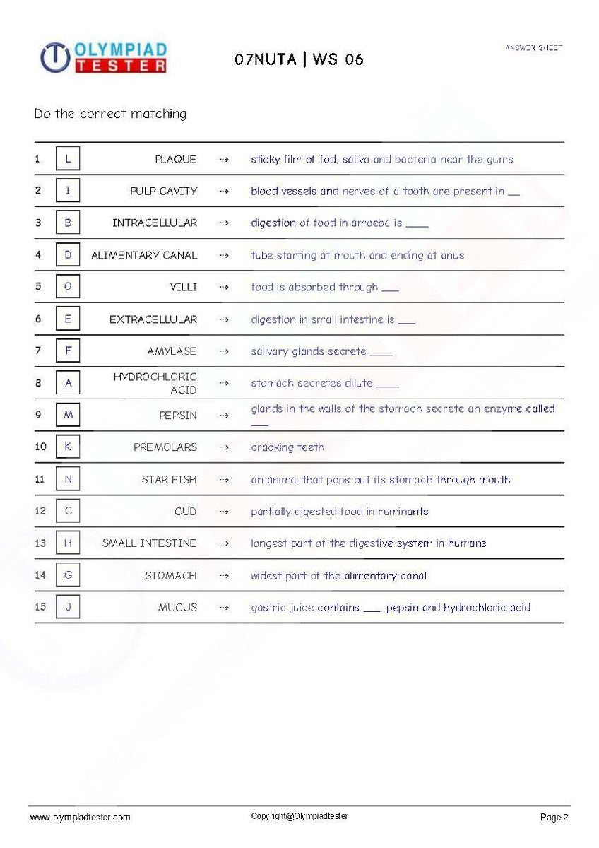 150+ Class 7 Science Worksheets PDF - Instant Download | Olympiad tester